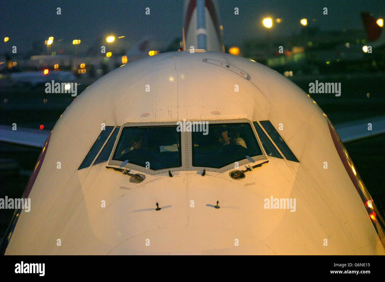 BA 223 takes off from Heathrow Stock Photo - Alamy