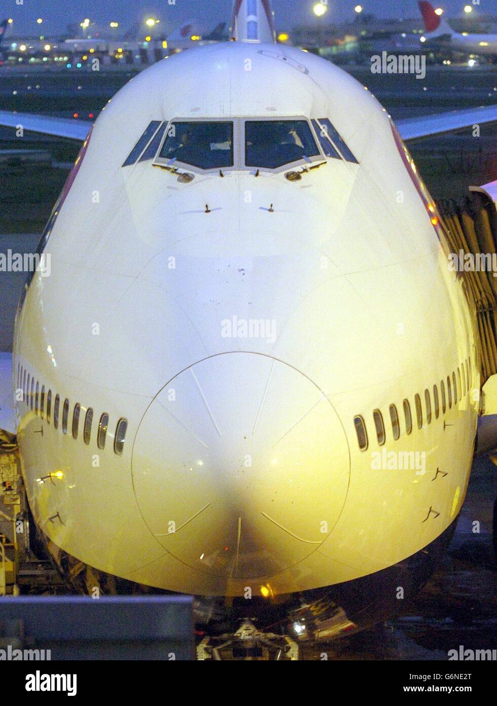 BA 223 takes off from Heathrow Stock Photo - Alamy