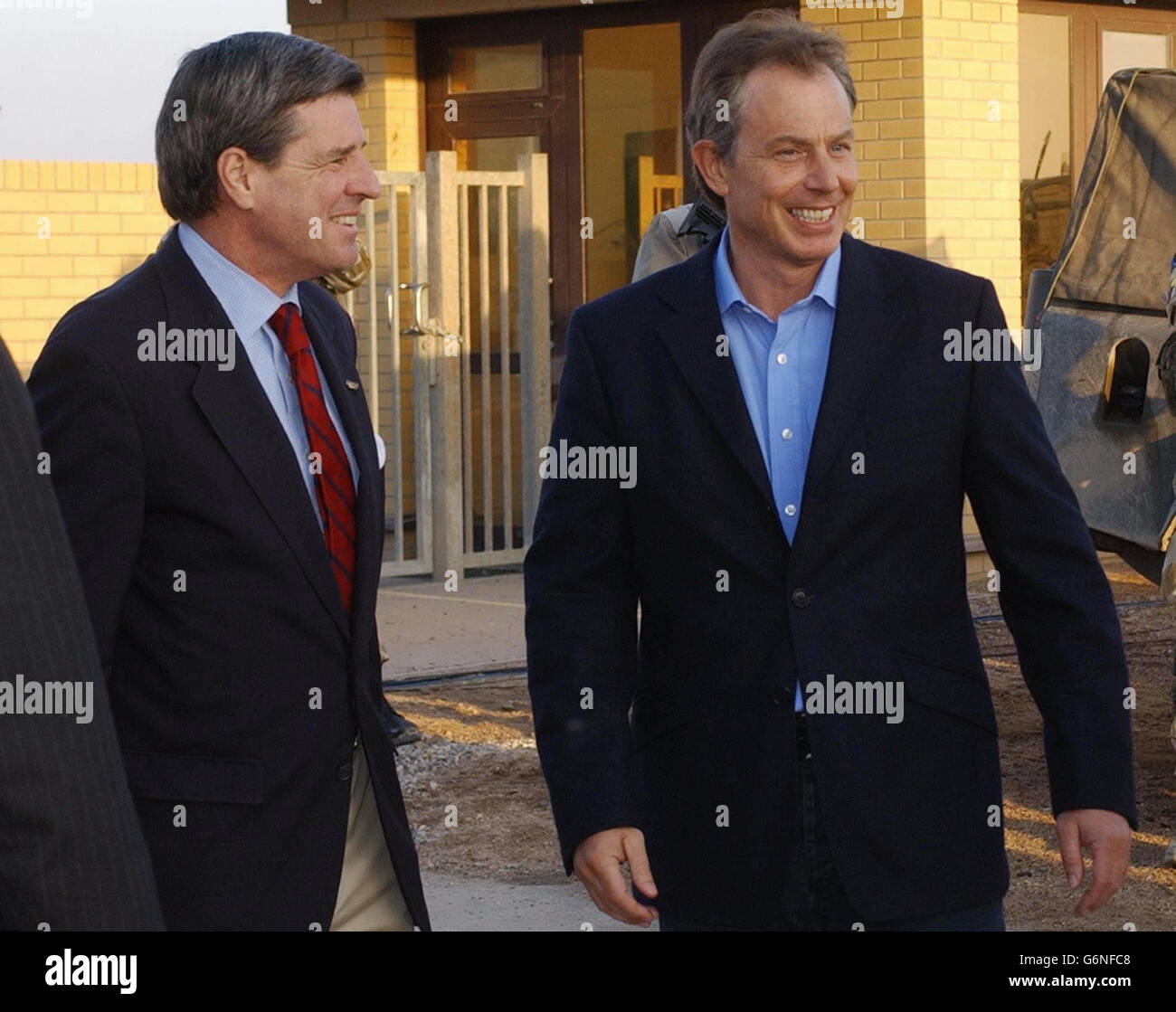 Prime Minister Tony Blair meets the Head of Coalition Provisional ...