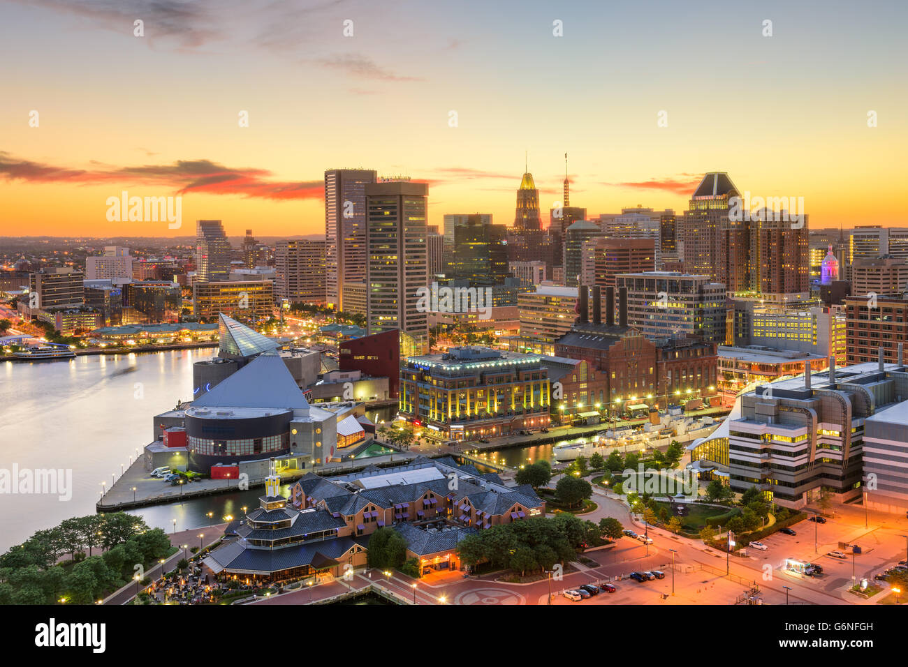 Baltimore landmarks hi-res stock photography and images - Alamy