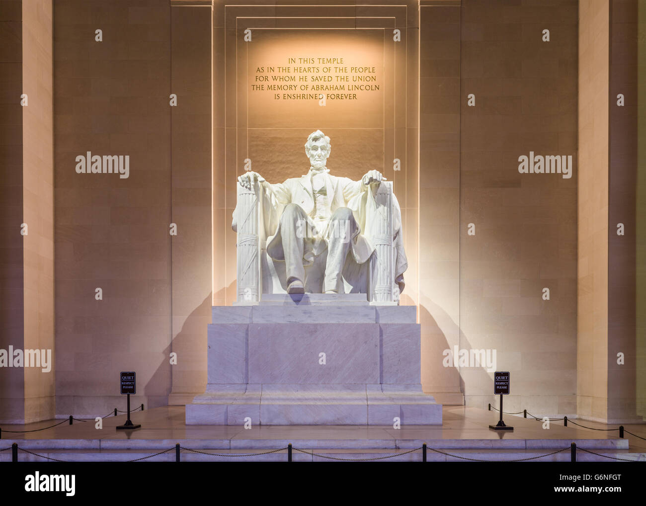 Lincoln Memorial in Washington DC, USA Stock Photo - Alamy