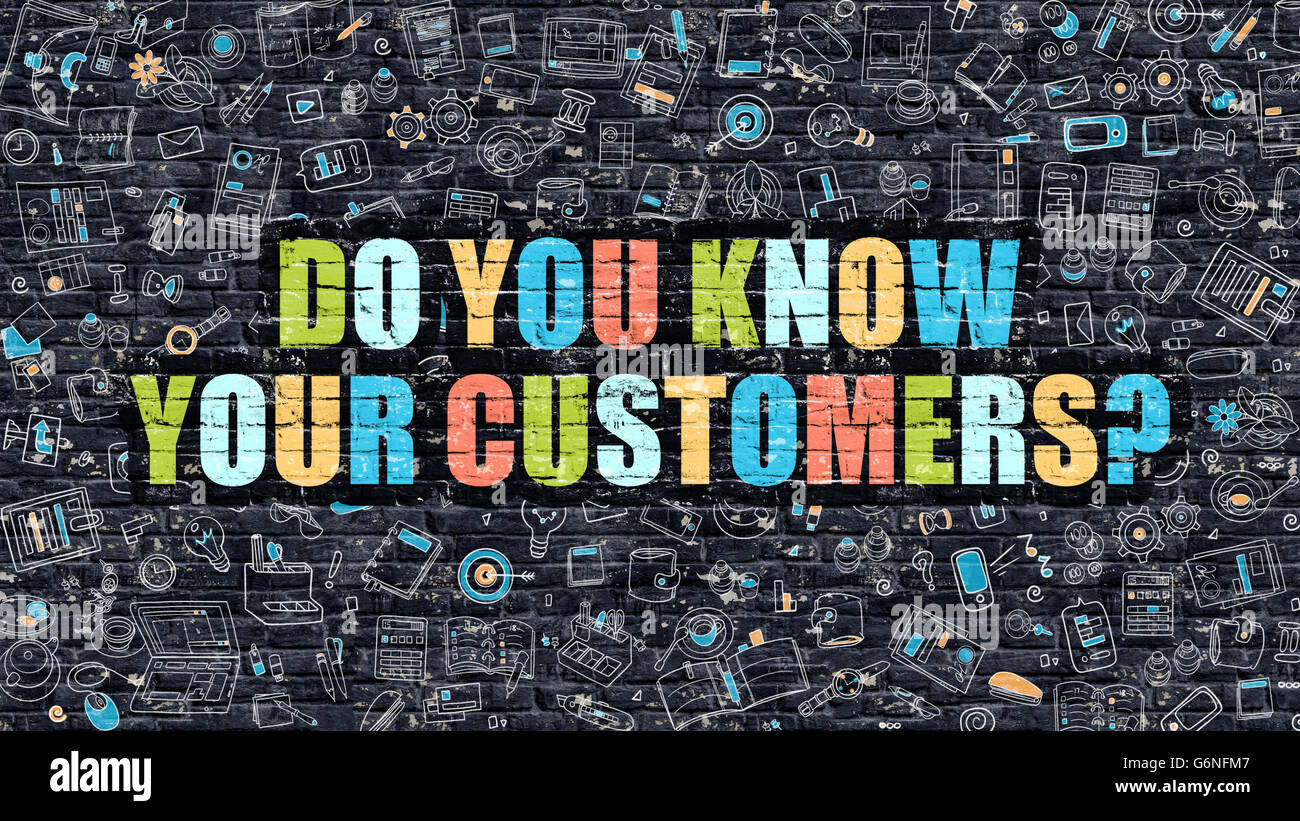 Know your customers hi-res stock photography and images - Alamy