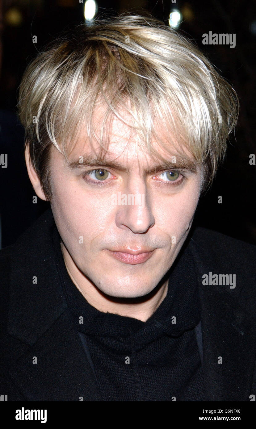 Nick rhodes arrives uk gala celebrity premiere film big fish hi-res ...