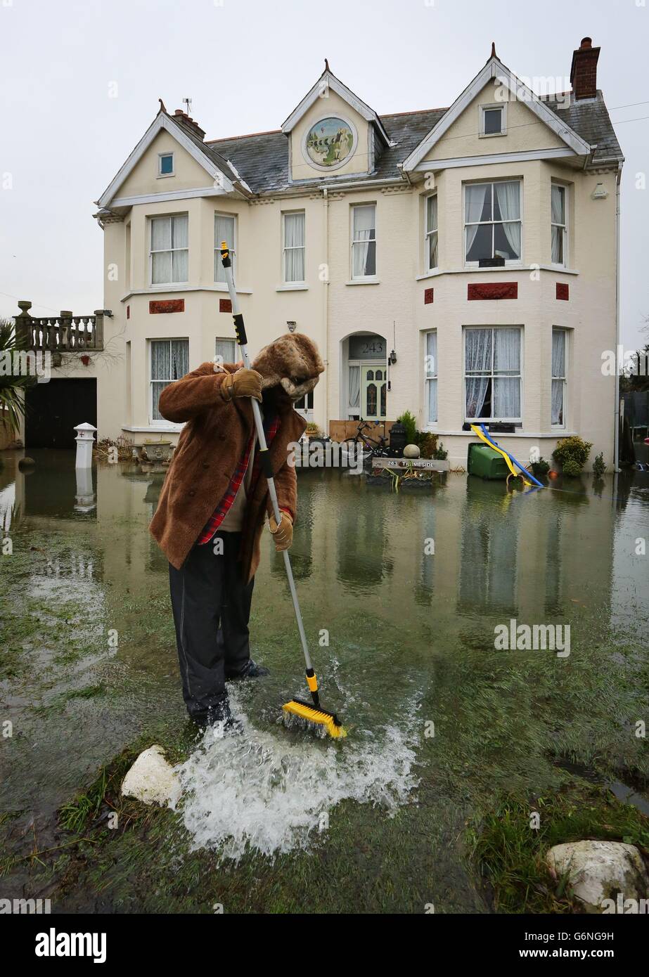 Winter weather Jan 12th Stock Photo - Alamy