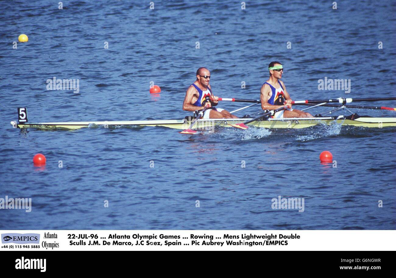 Atlanta Olympic Games - Rowing Stock Photo - Alamy