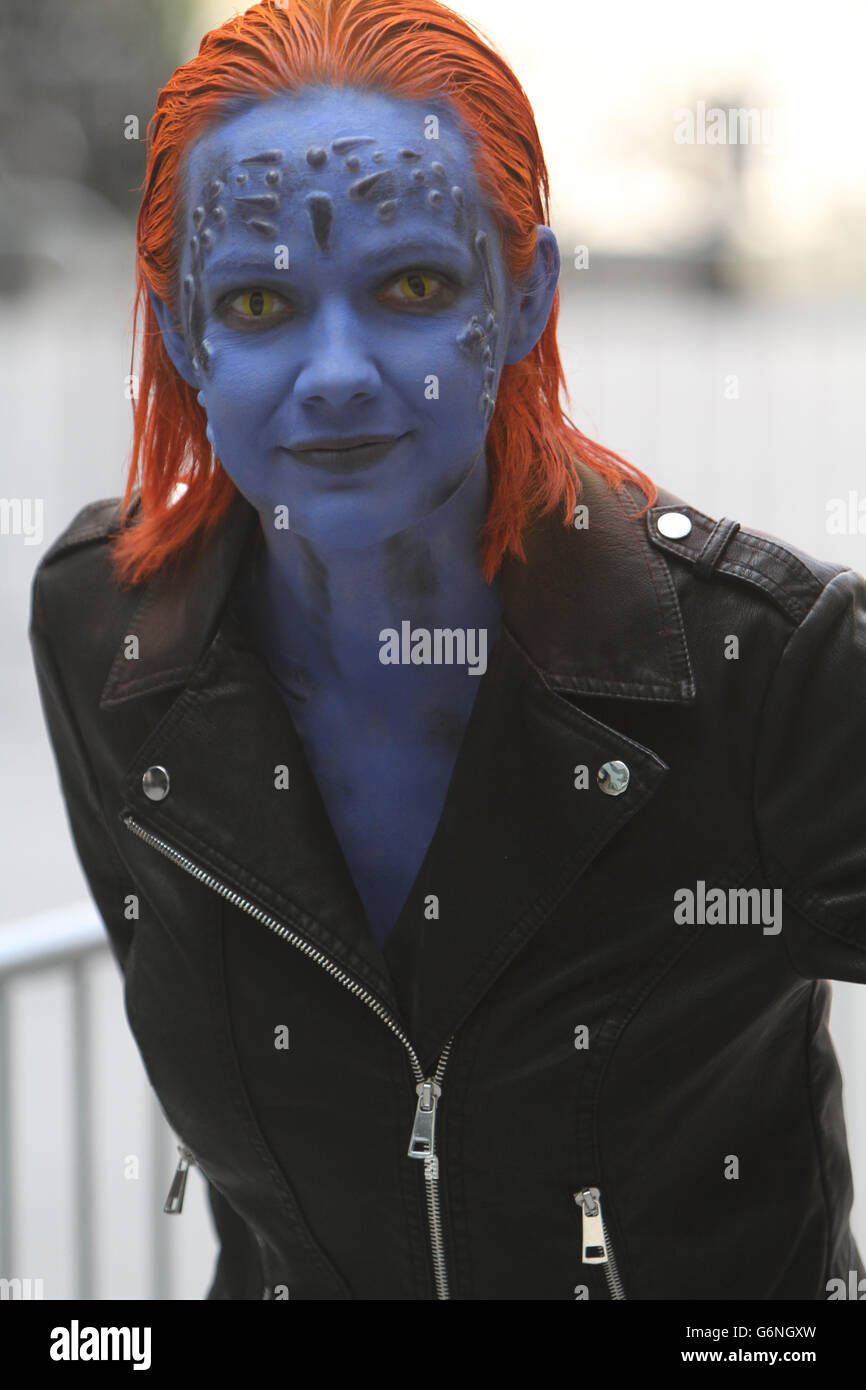 Mystique raven darkholme marvel comics hi-res stock photography and ...