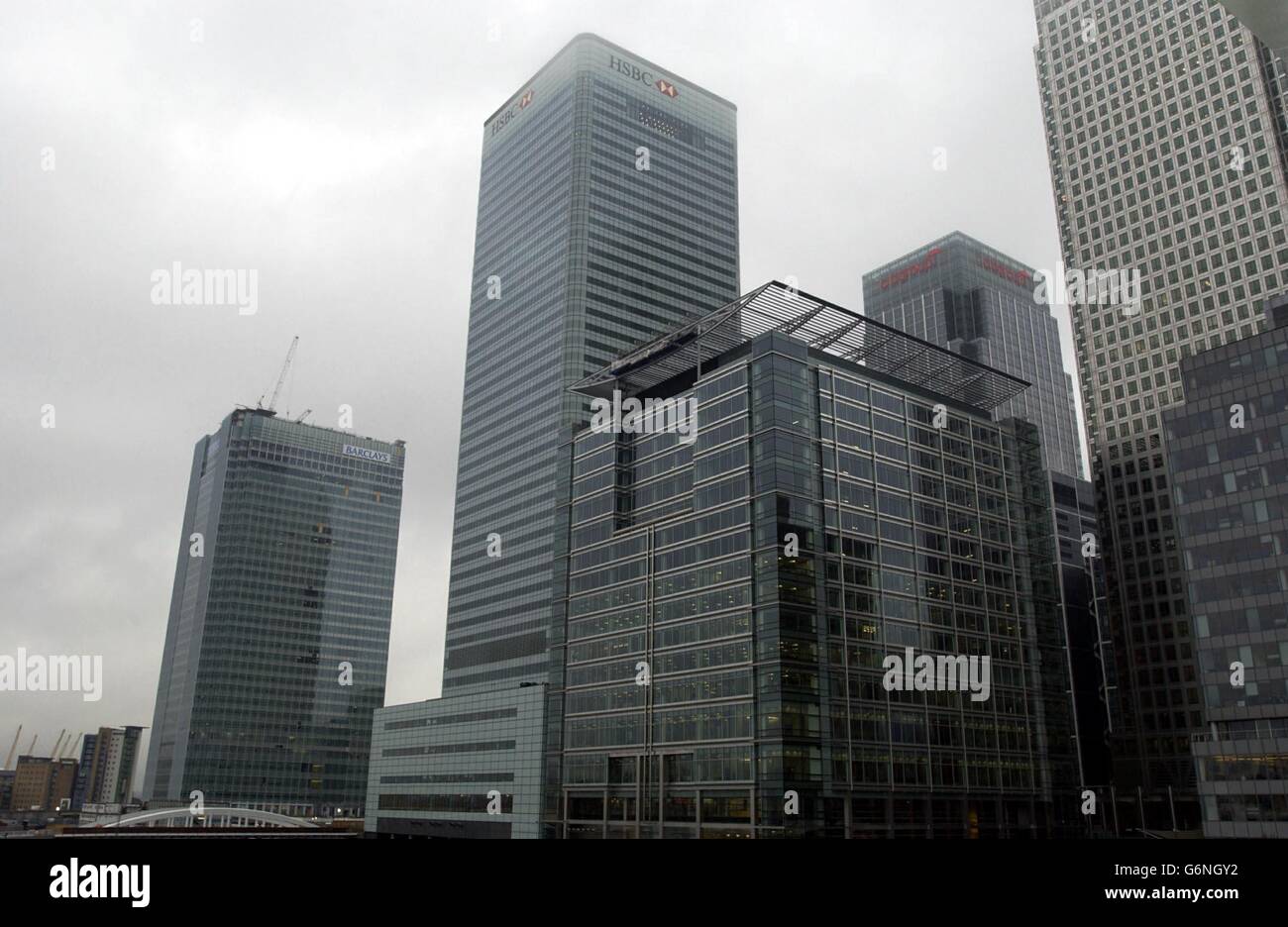 HSBC building Canary Wharf Stock Photo - Alamy
