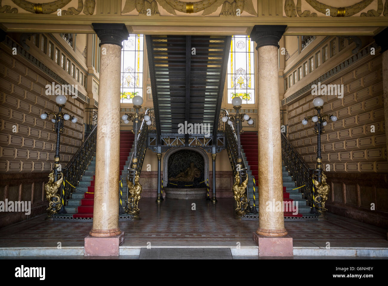 Palácio Rio Branco, Praça Tomé de Sousa, Salvador, Bahia, Brazil Stock ...