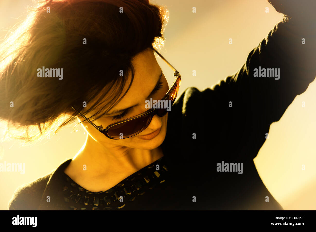 Backlit model hi-res stock photography and images - Alamy