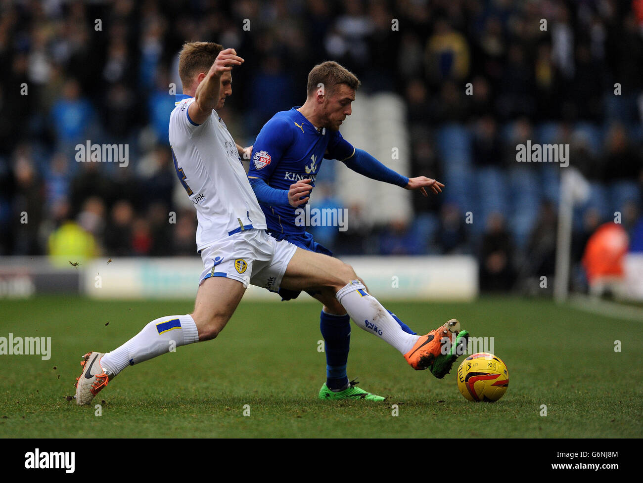 Ball jamie vardy of leicester city hi-res stock photography and images ...