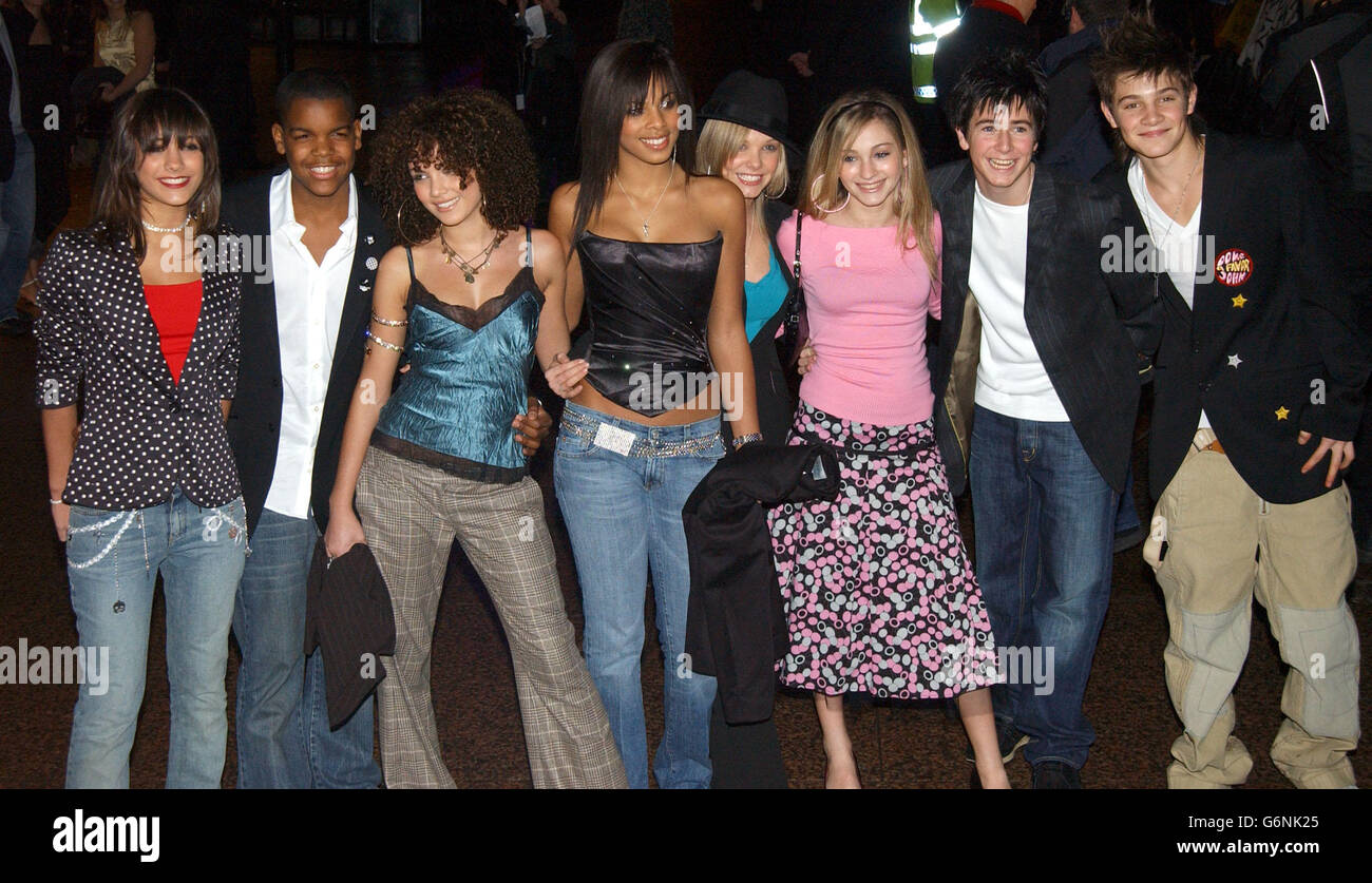 S Club 8 arrive for the UK premiere of Lord Of The Rings: The Return Of ...