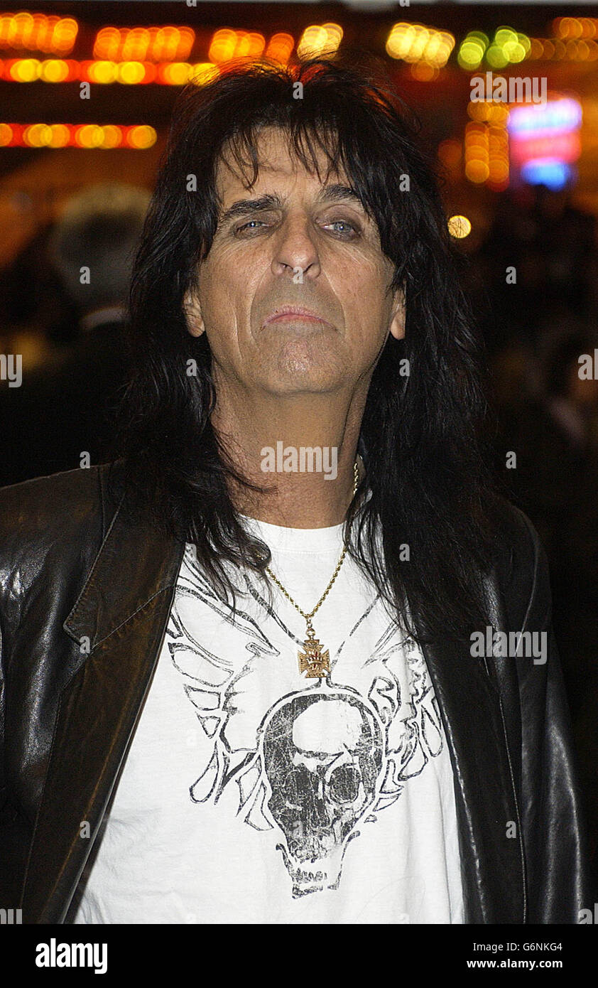 Alice Cooper Lord Of The Rings Stock Photo - Alamy