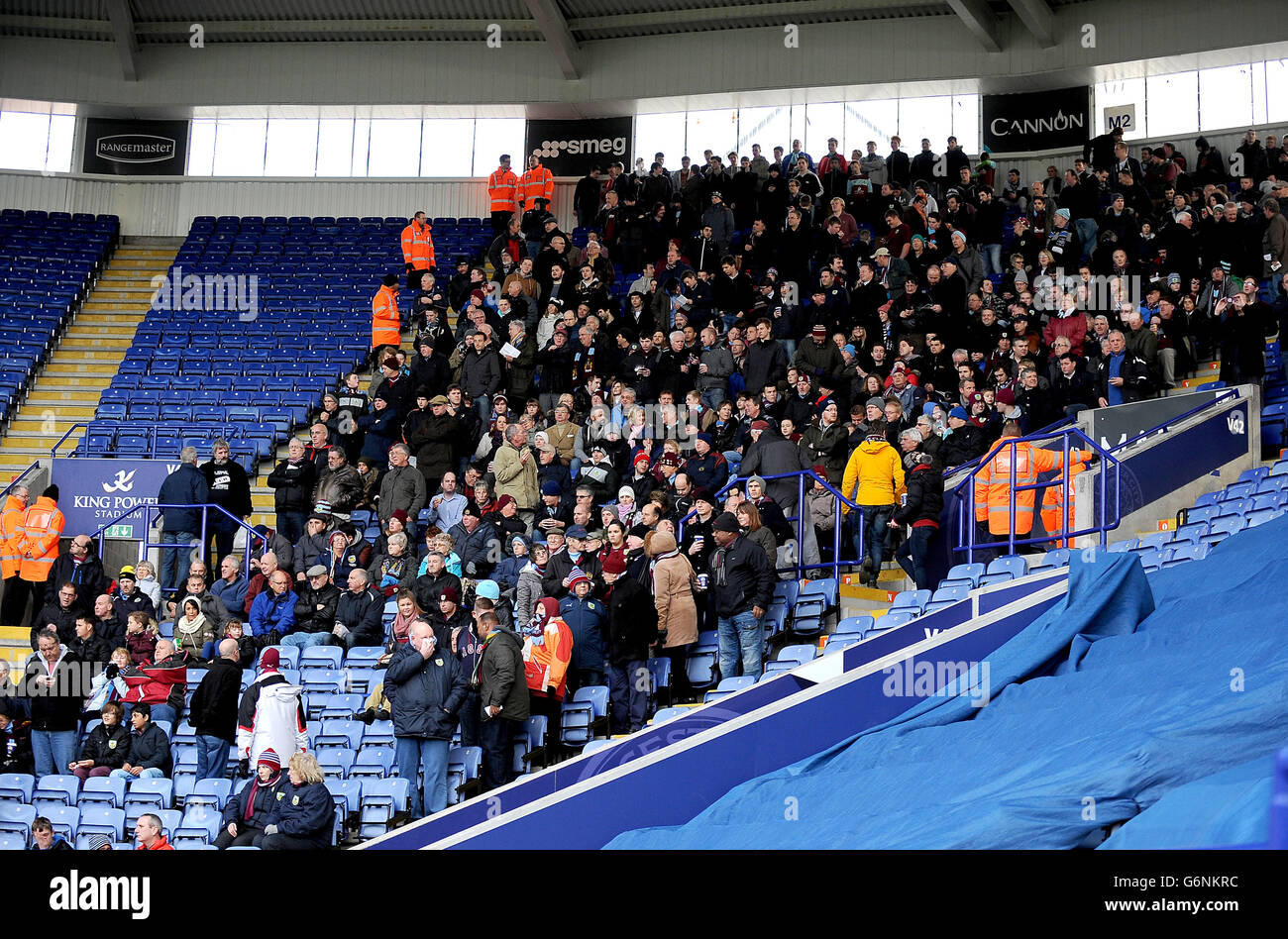 General view of burnley fans hi-res stock photography and images - Alamy