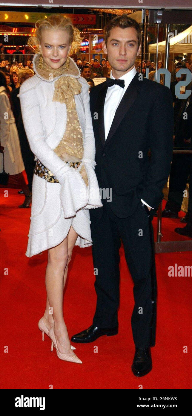 Nicole Kidman and Jude Law arrive for the Royal European Charity ...