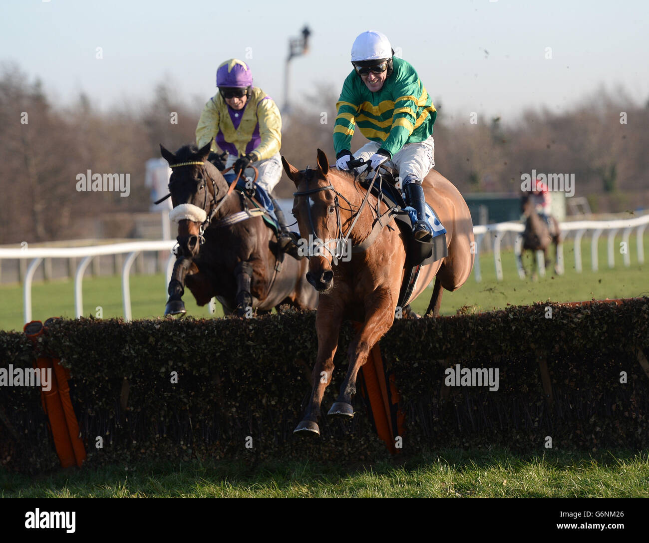 Horse Racing - Catterick Bridge Racecourse. Tony McCoy and ...