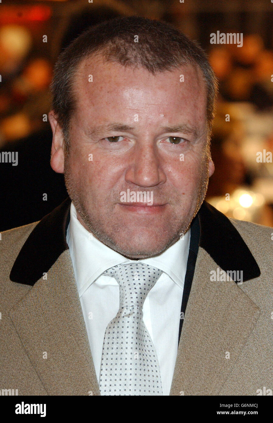 Actor Ray Winstone arrives for the Royal European Charity Premiere of Anthony Minghella's Cold ...