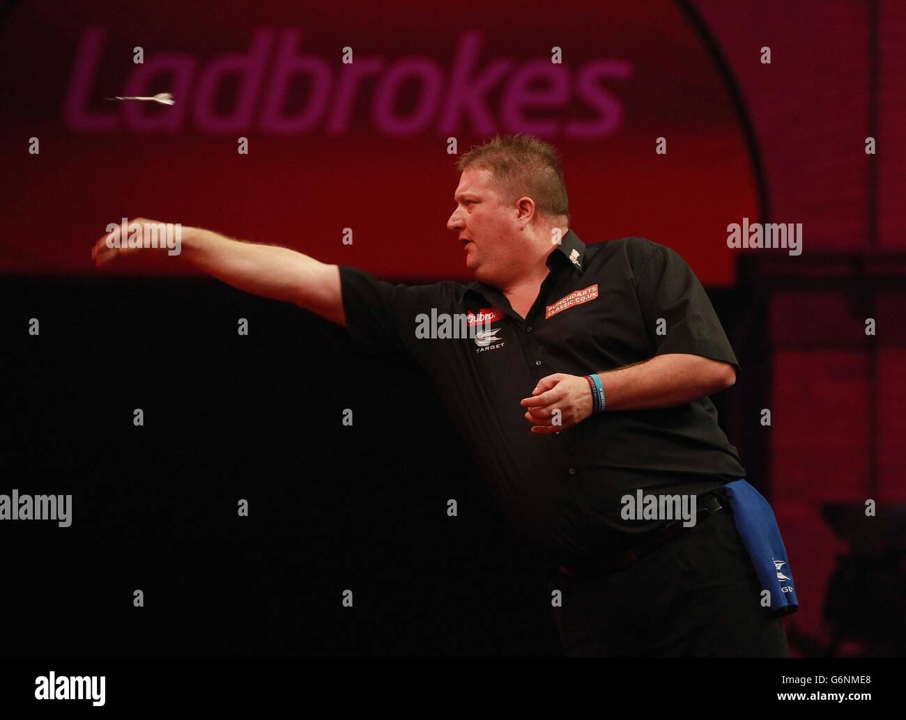 Colin Lloyd during day five of The Ladbrokes World Darts Championship ...