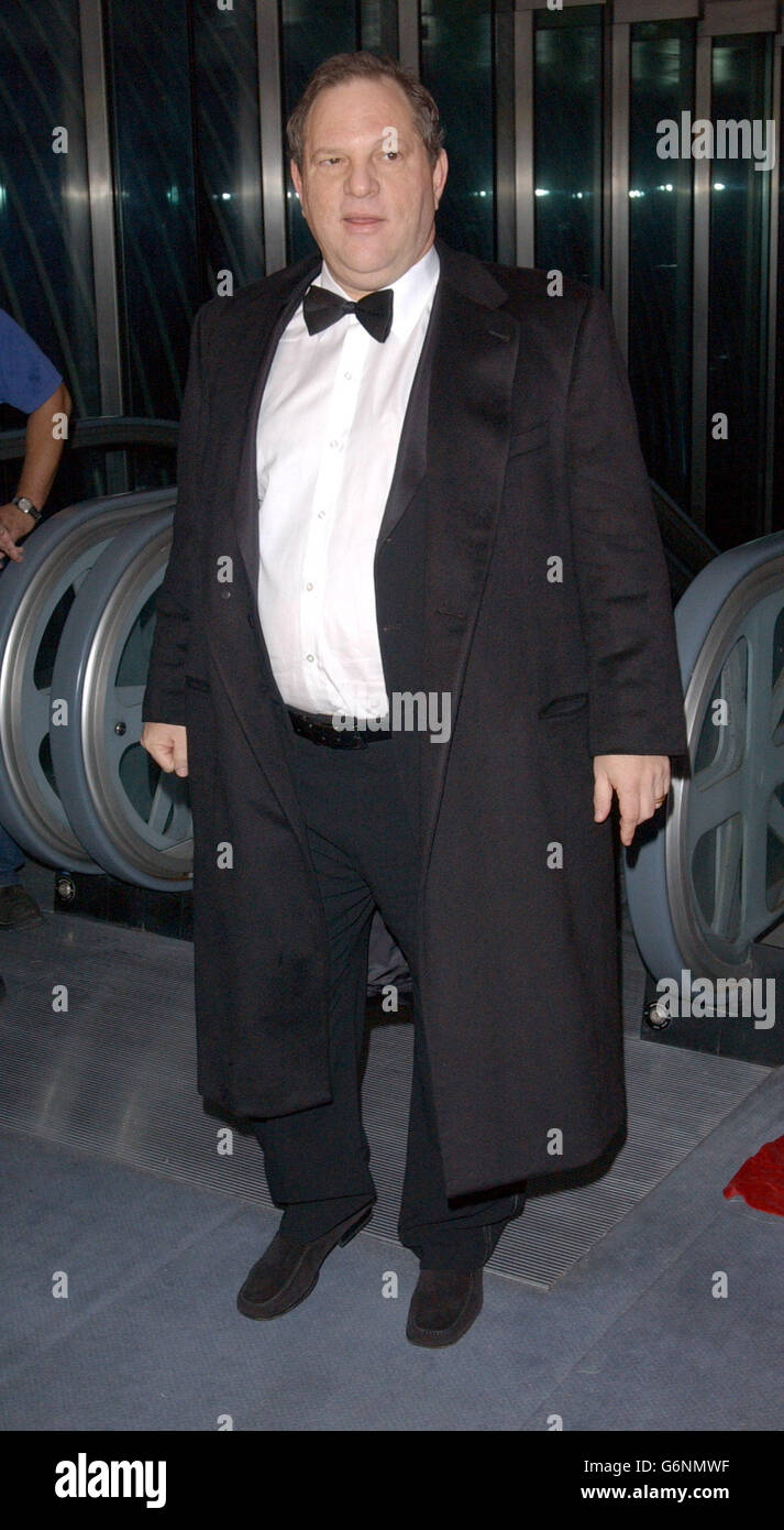 Harvey Weinstein arrives for the aftershow party at Sticky Fingers ...