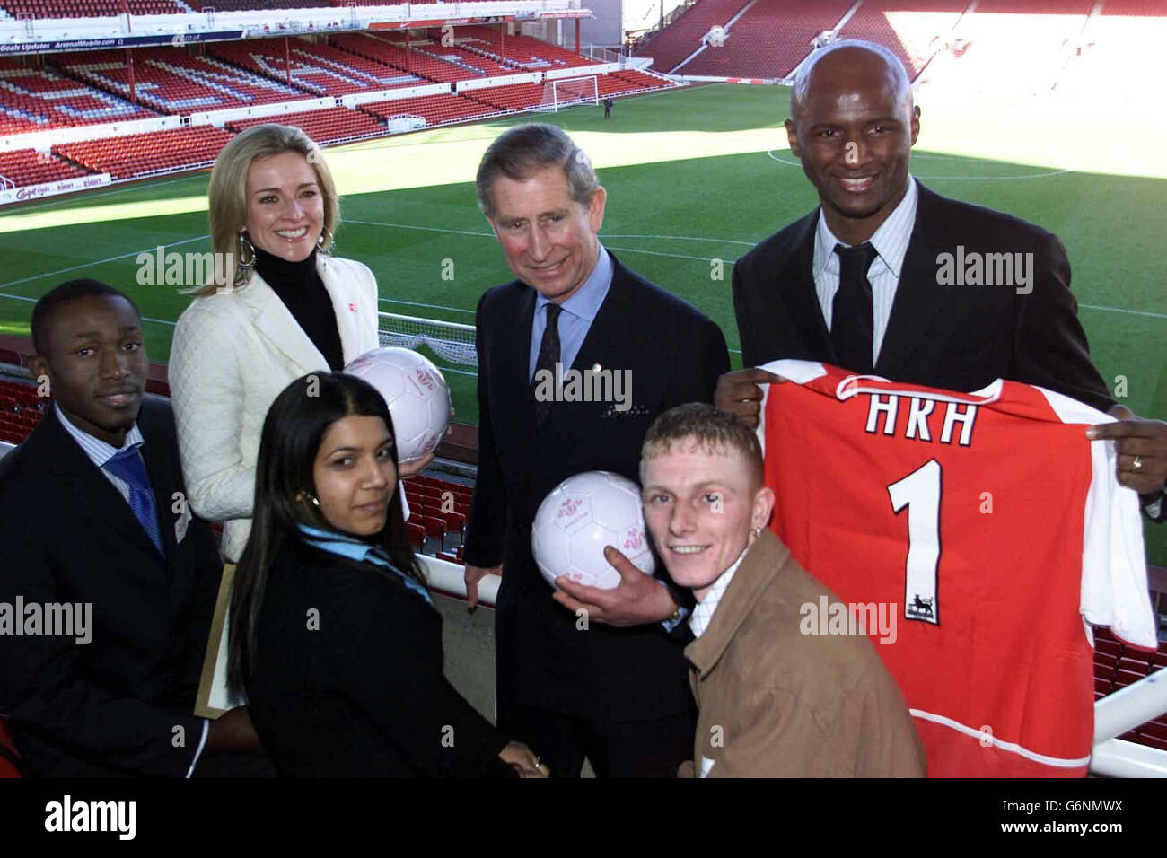 Prince charles football shirt hi-res stock photography and images - Alamy