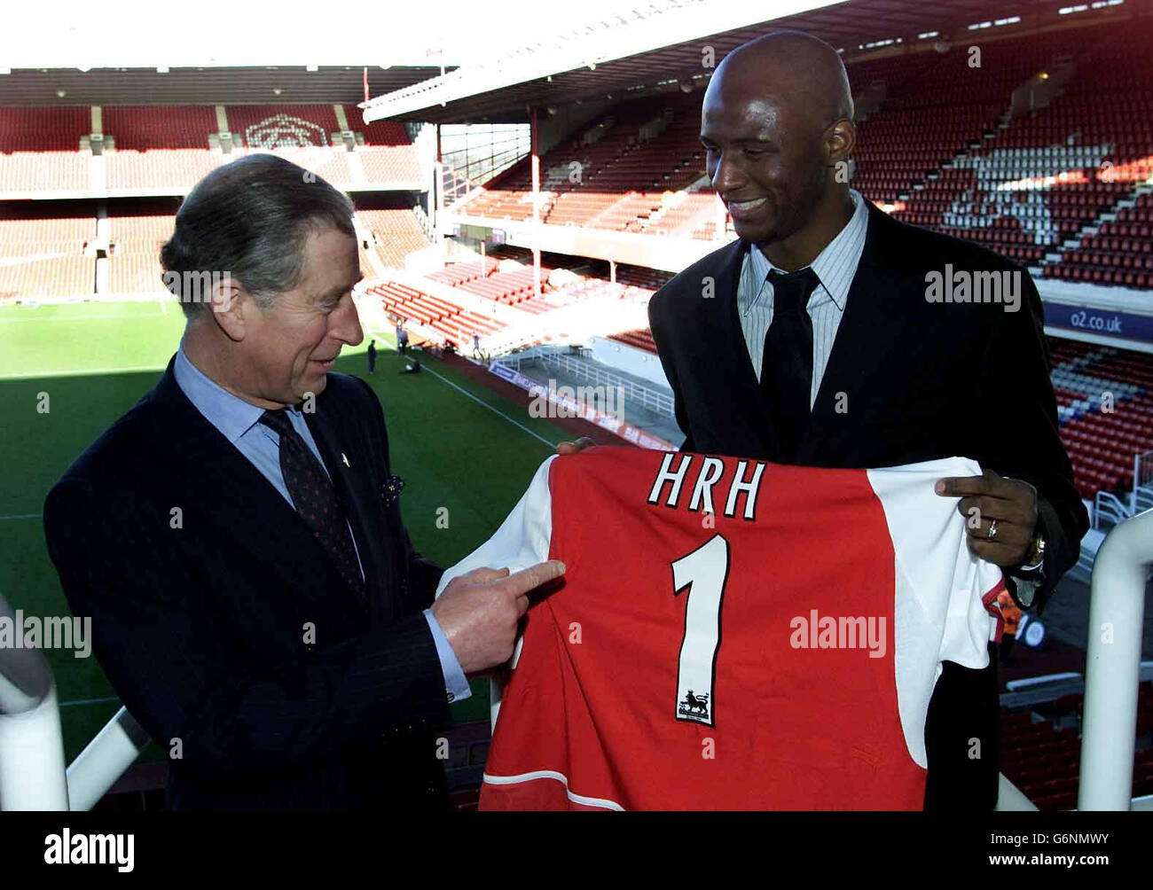Prince charles football shirt hi-res stock photography and images - Alamy