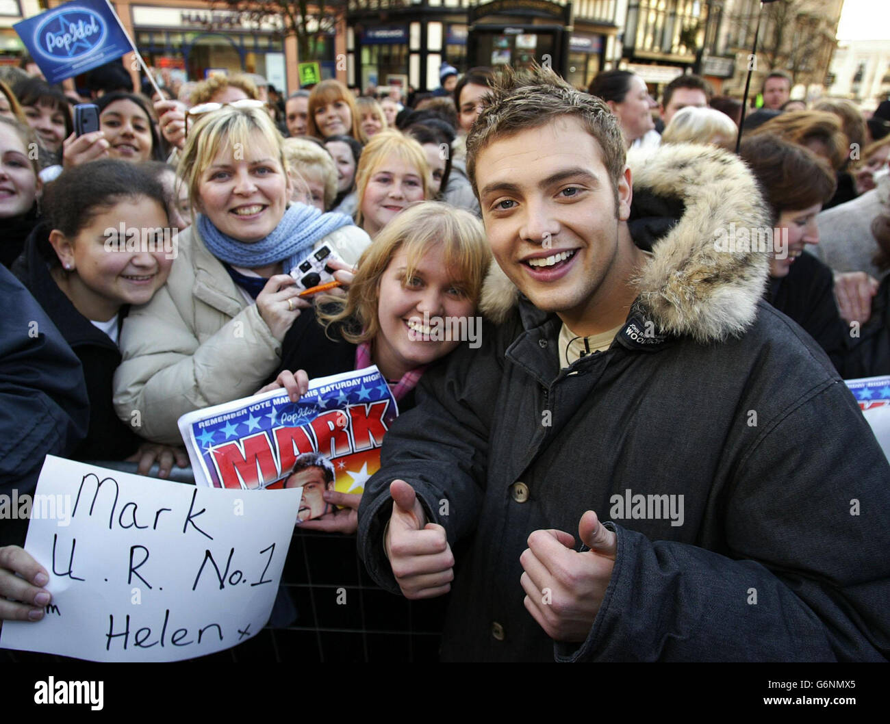 Mark rhodes pop idol hi-res stock photography and images - Alamy