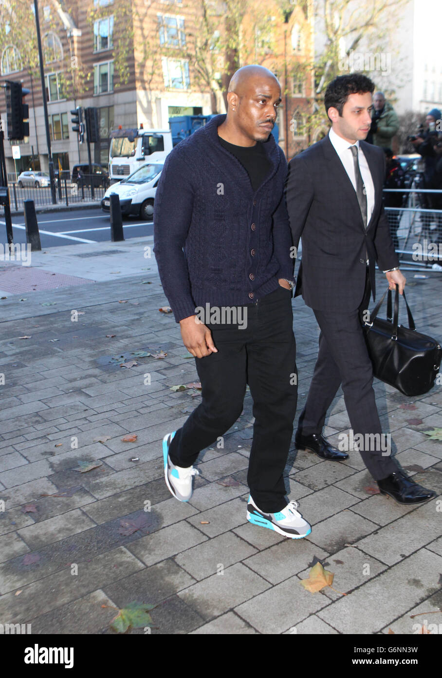 Mike GLC (left), real name Michael Coombs, arrives at Westminster ...