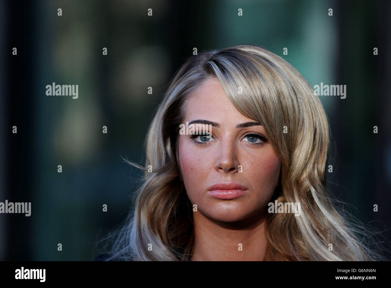 Tulisa court case Stock Photo - Alamy