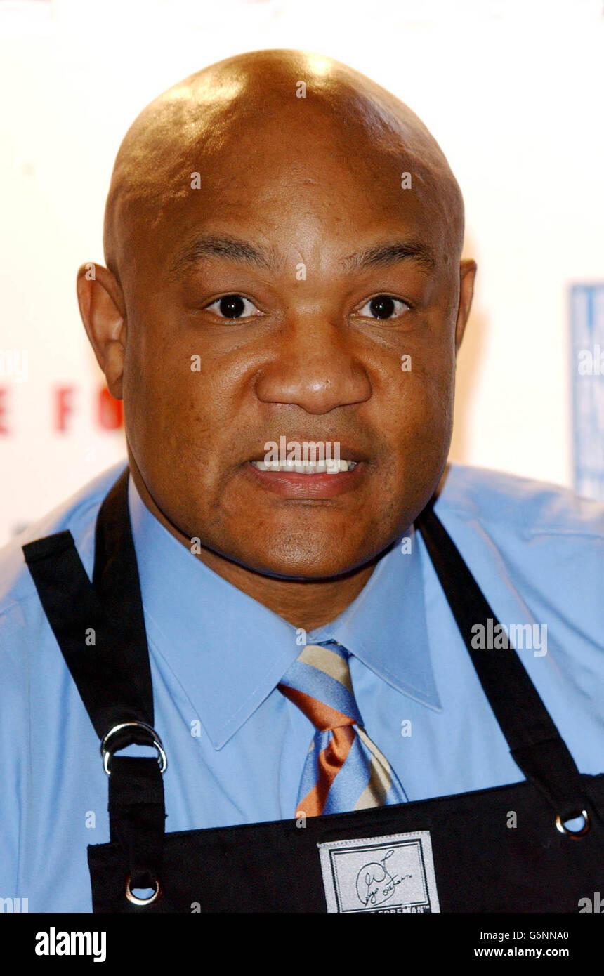 George Foreman product launch Stock Photo - Alamy