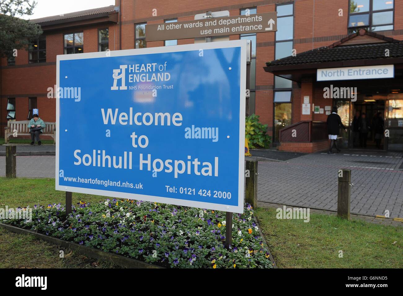 General view of solihull hospital hi-res stock photography and images ...