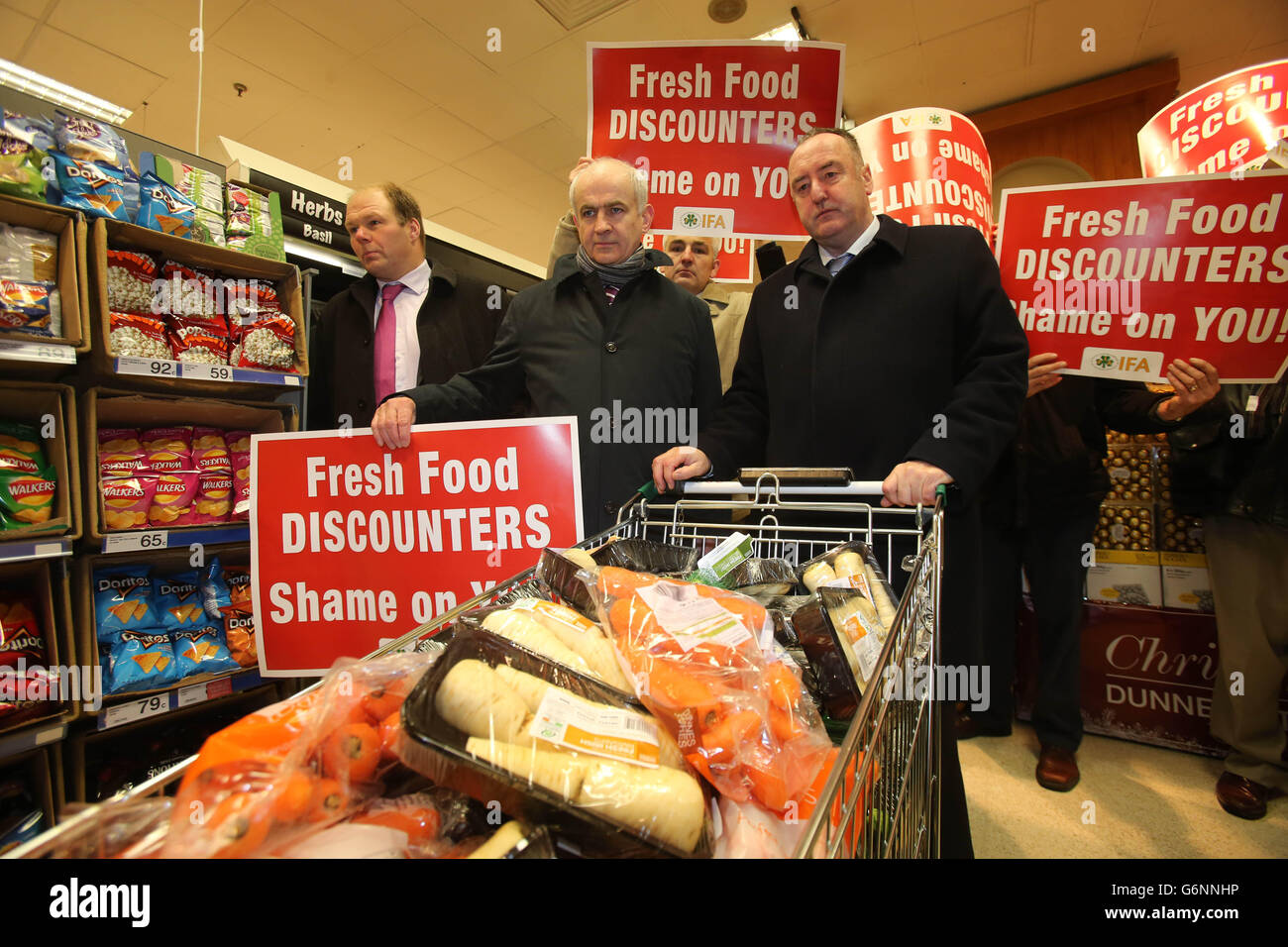 Dublin farmers protest hi-res stock photography and images - Alamy
