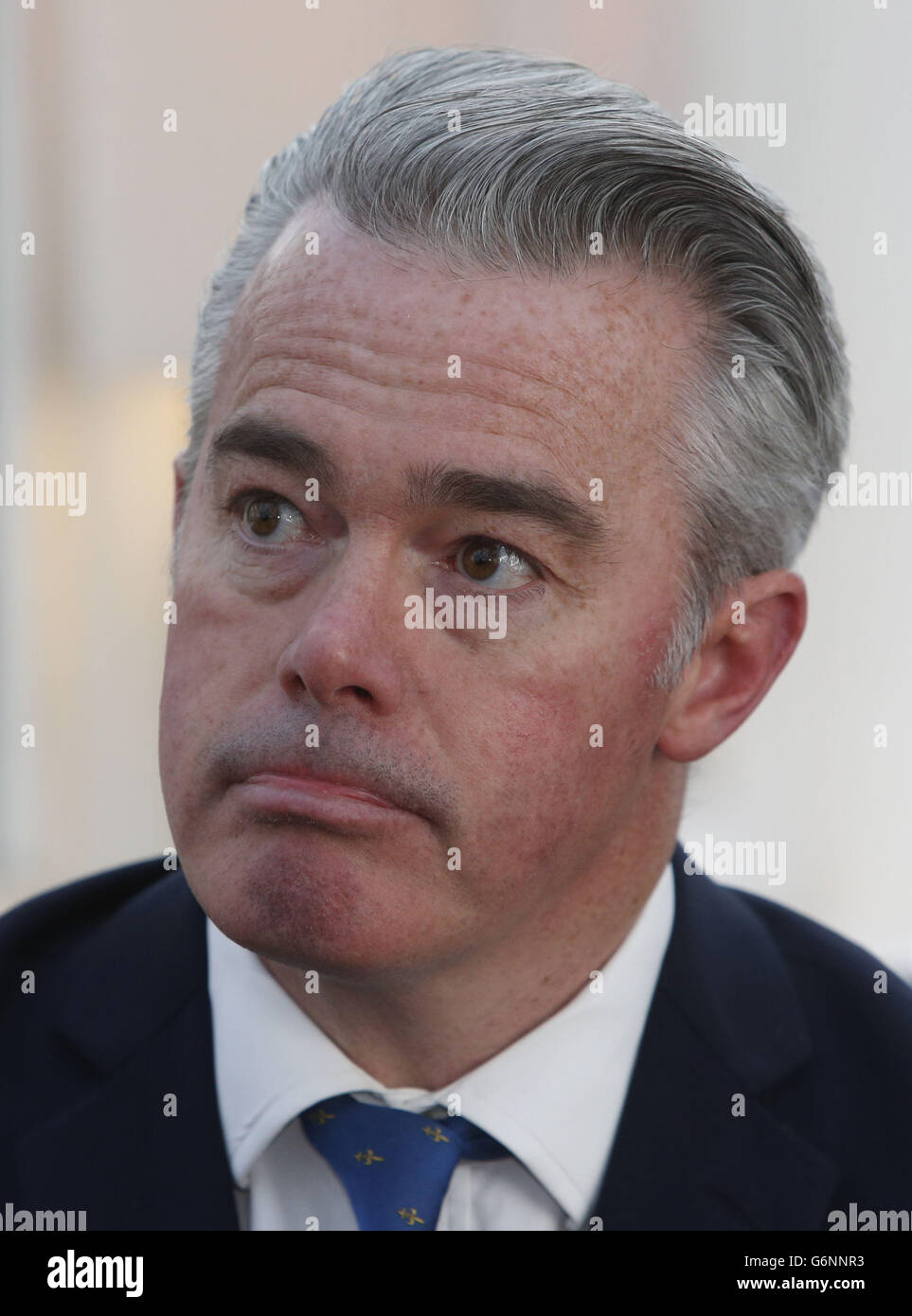 Paul Murray during a press conference at the Sherbrooke Castle Hotel in ...