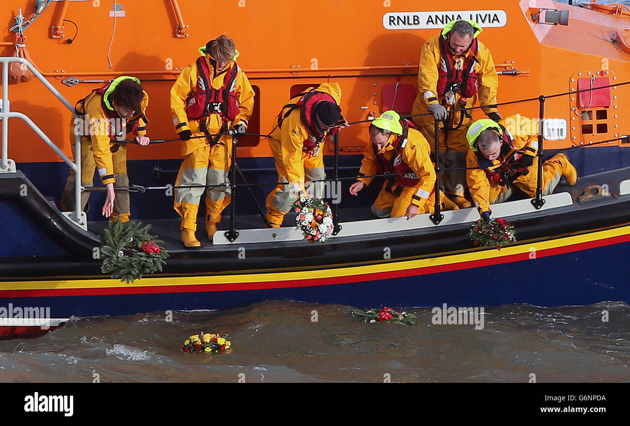 RNLI memorial ceremony Stock Photo - Alamy