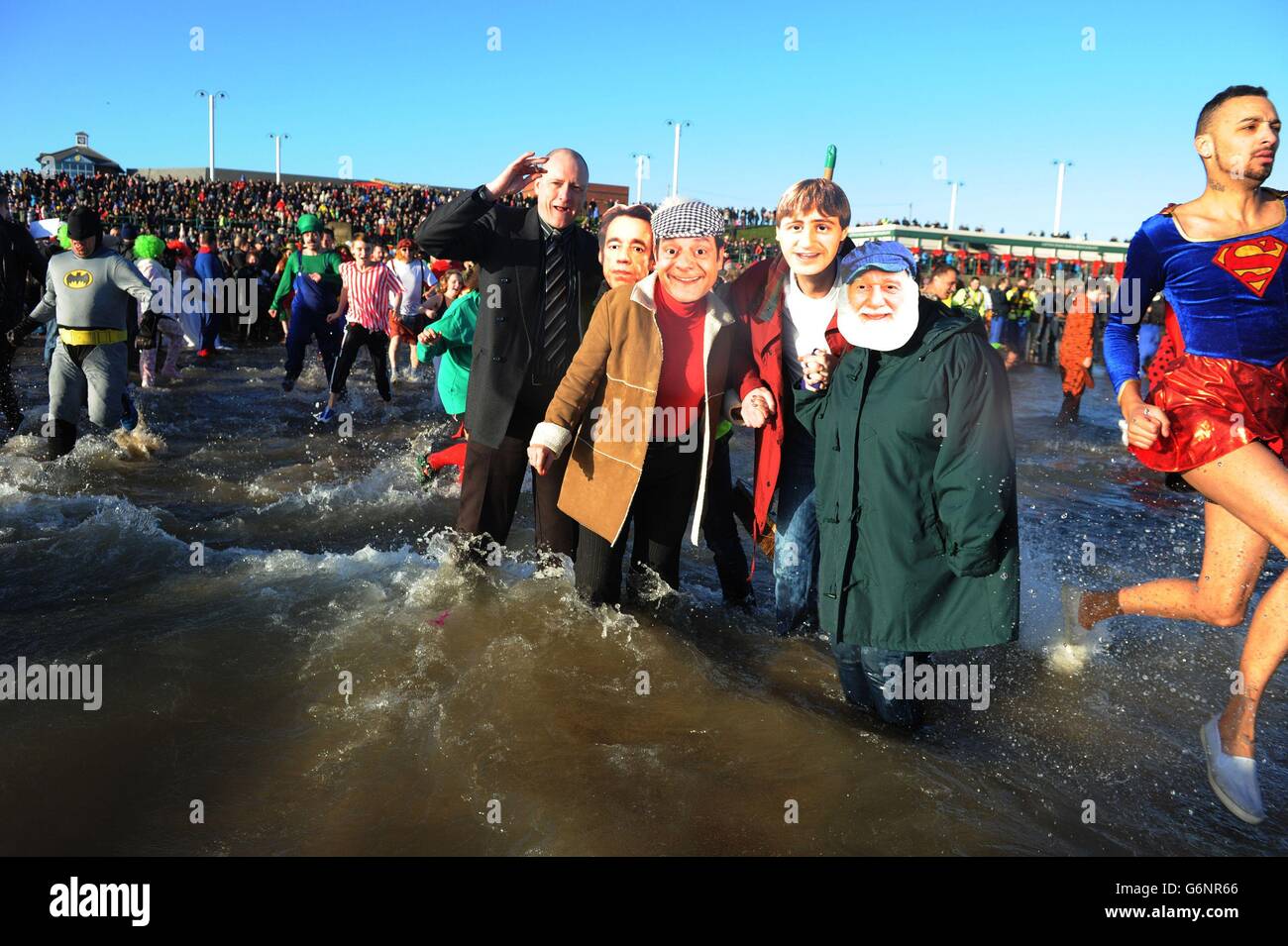 News charity swim hi-res stock photography and images - Alamy
