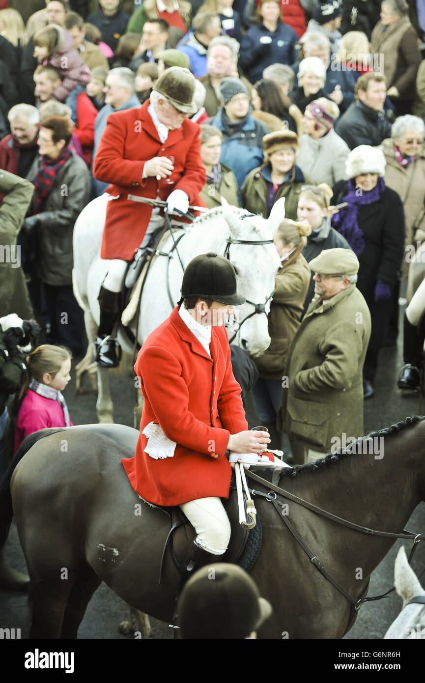 Boxing day fox hunting hi-res stock photography and images - Alamy