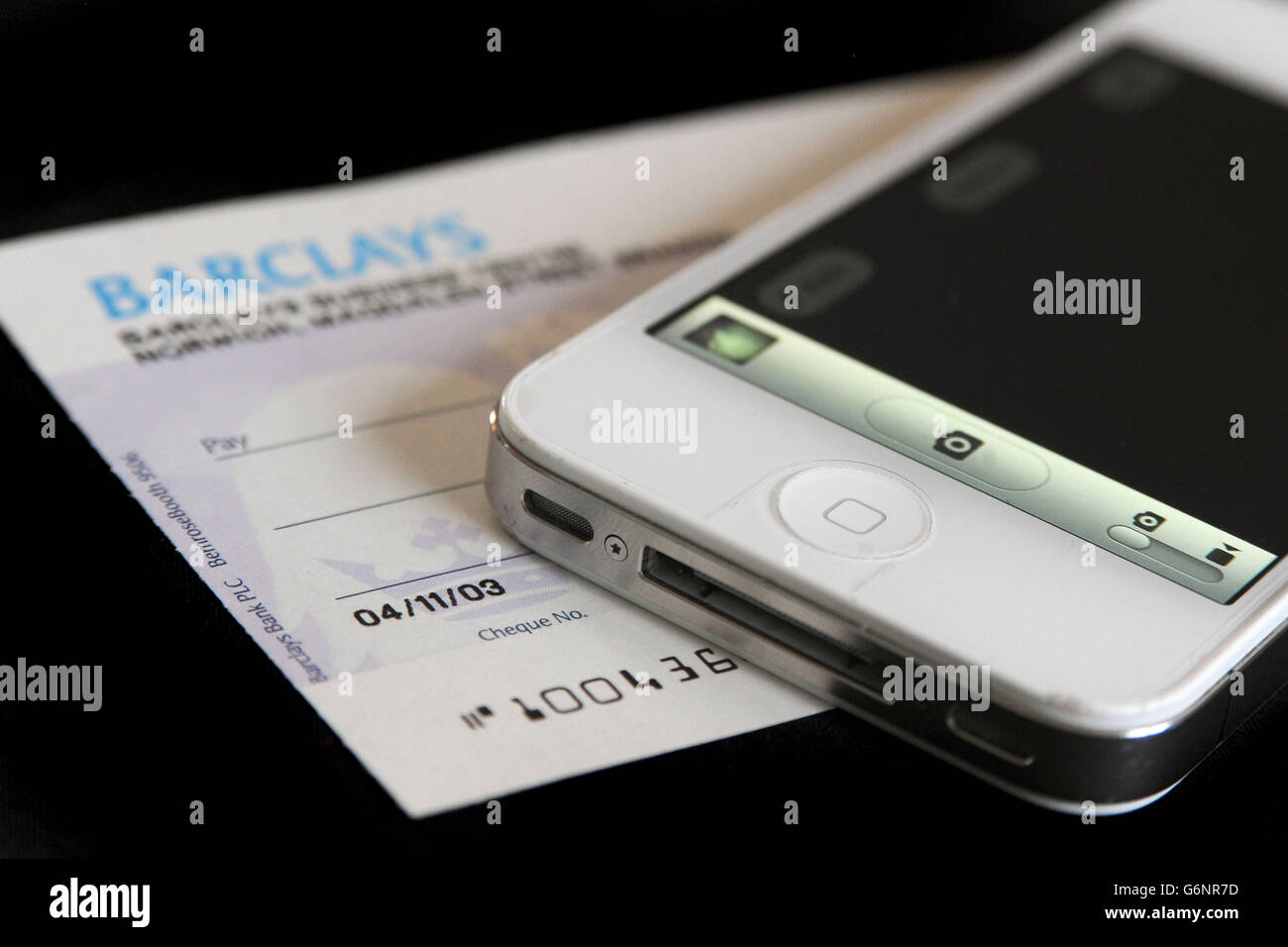 Barclays cheque hi-res stock photography and images - Alamy