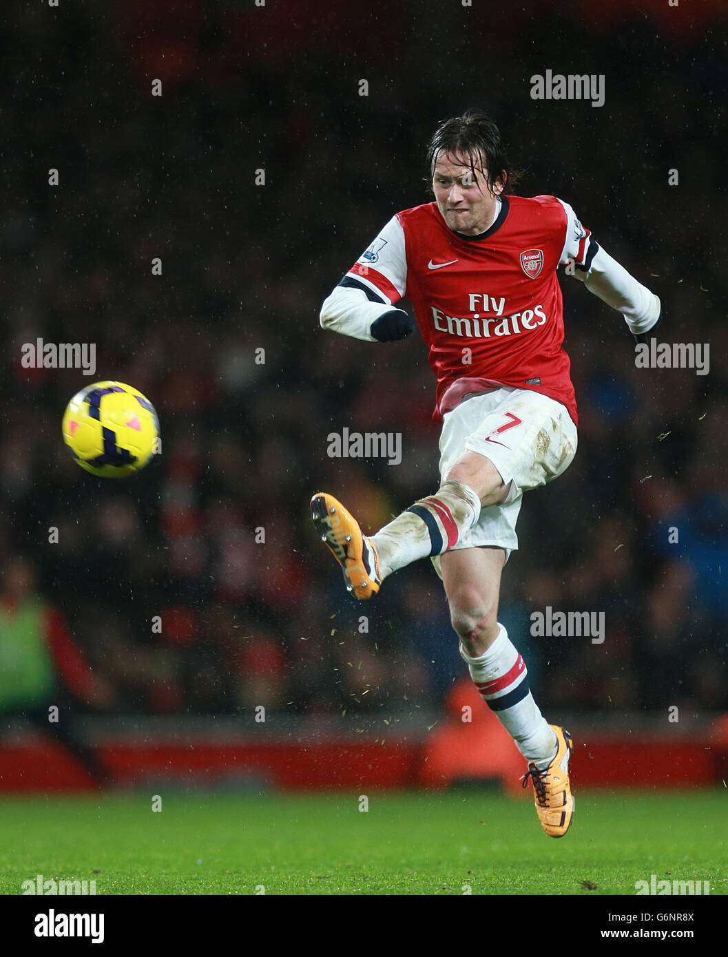 Emirates stadium tomas rosicky hi-res stock photography and images - Alamy