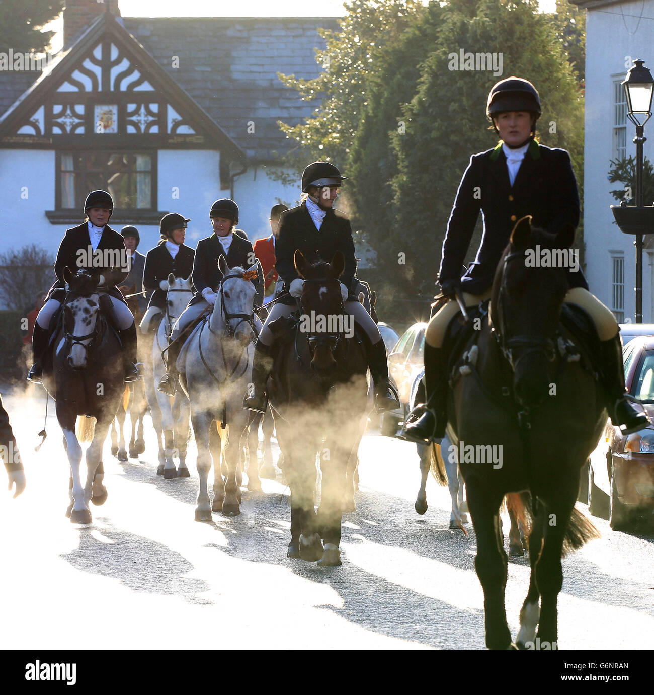 The Cheshire Hunt Stock Photo - Alamy