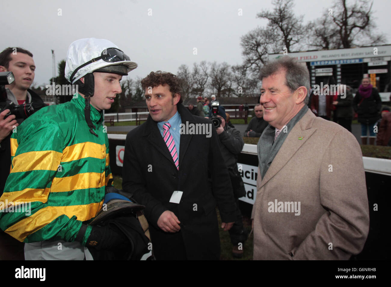 Defy logics jockey mark walsh hi-res stock photography and images - Alamy