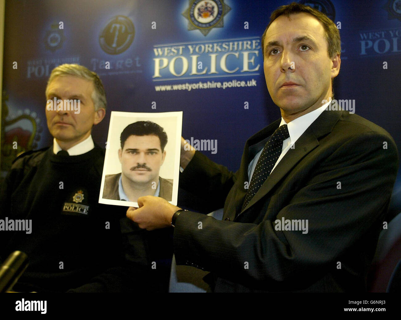 Detective Superintendent Chris Gregg with Assistant Chief Constable ...