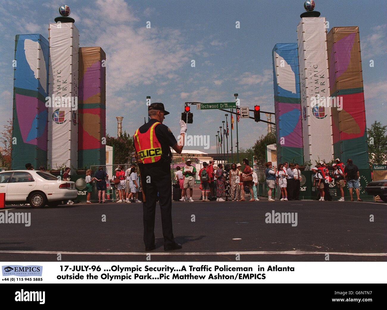 17 july 96 olympic security hi-res stock photography and images - Alamy