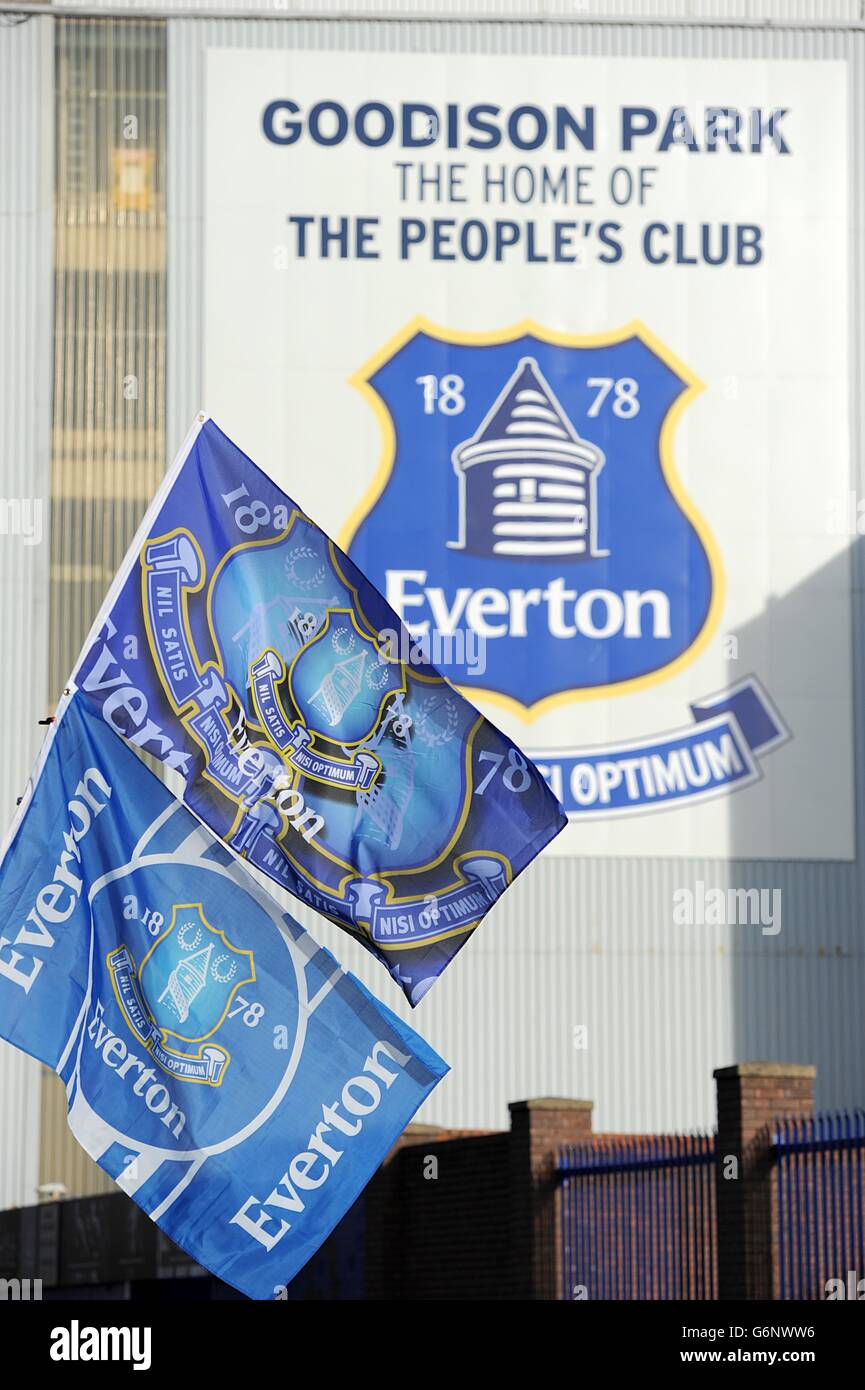 Signage outside goodison park hi-res stock photography and images - Alamy