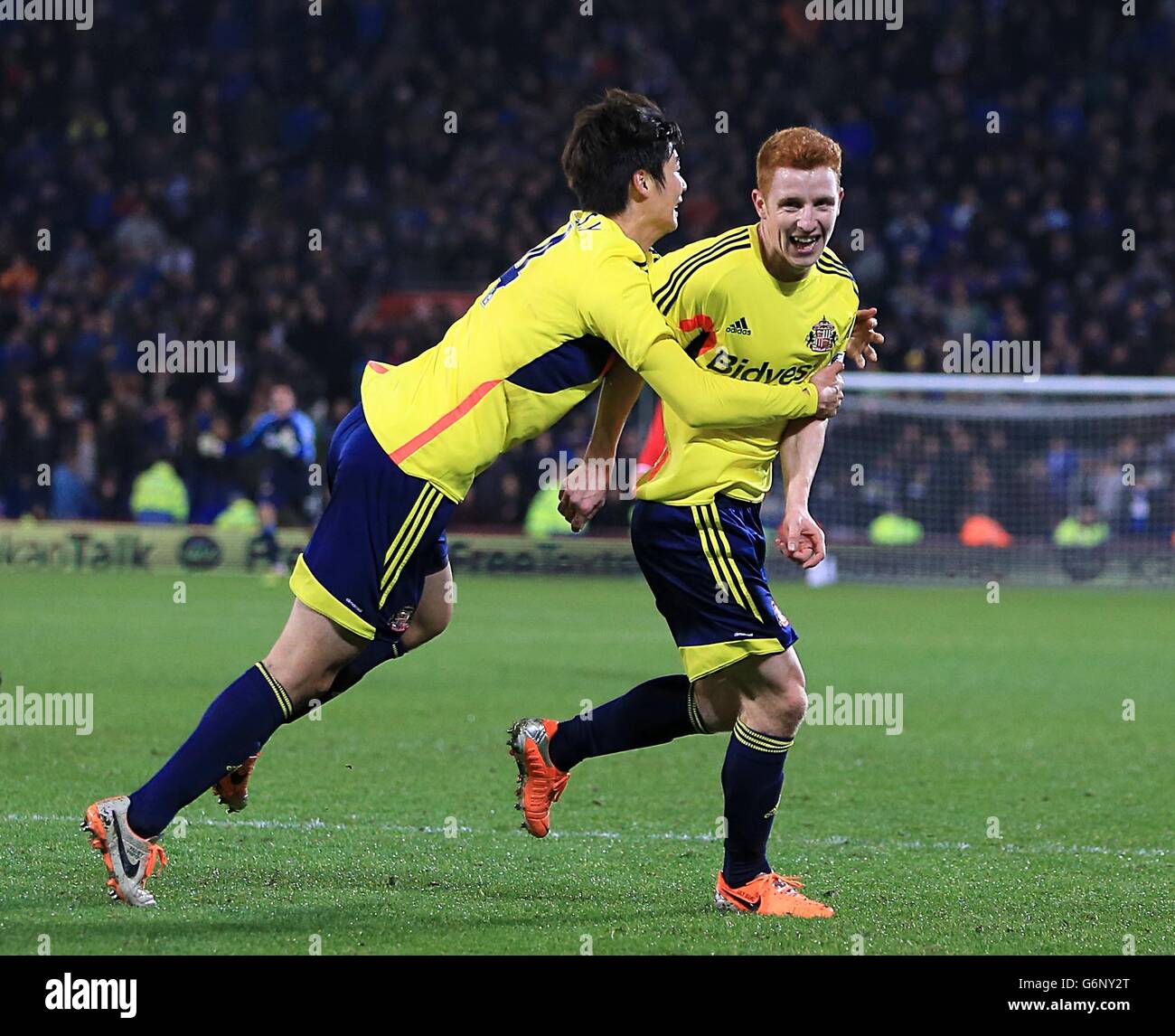 Jack colback celebration hi-res stock photography and images - Alamy