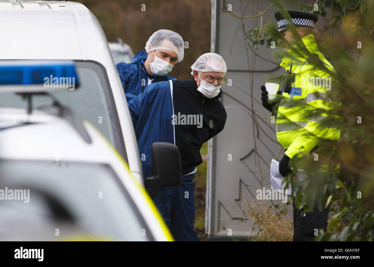 Murder in Bosham Stock Photo - Alamy