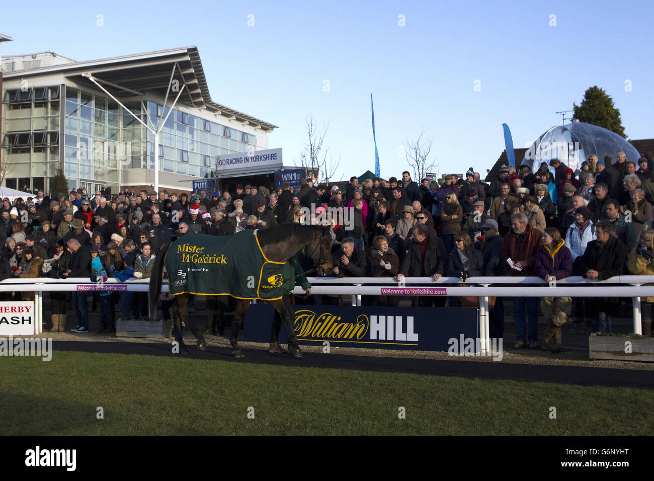 Who won eight races at wetherby during a stellar career hi-res stock ...