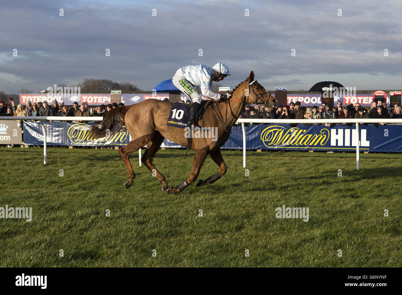 William hill signage at wetherby racecourse hi-res stock photography ...