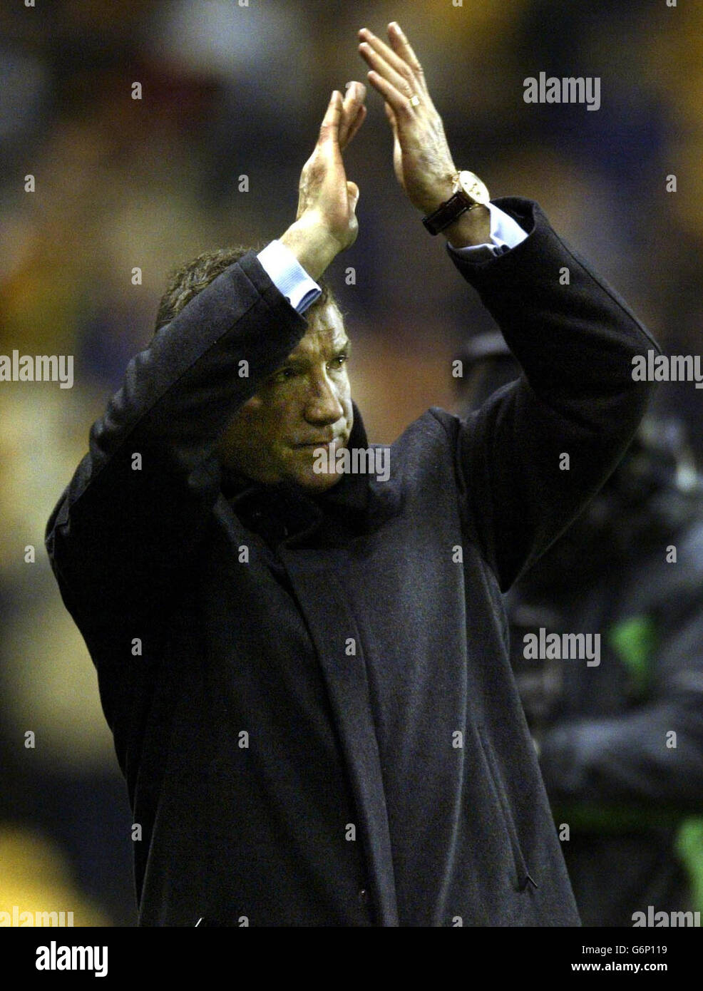 Sport football manager 1 2 half length graeme souness hi-res stock ...