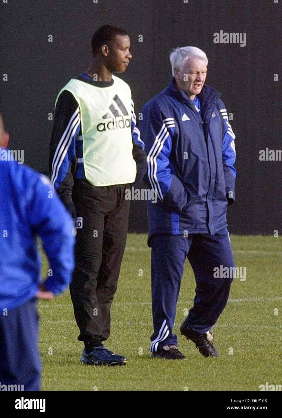 Football newcastle training titus bramble hi-res stock photography and ...