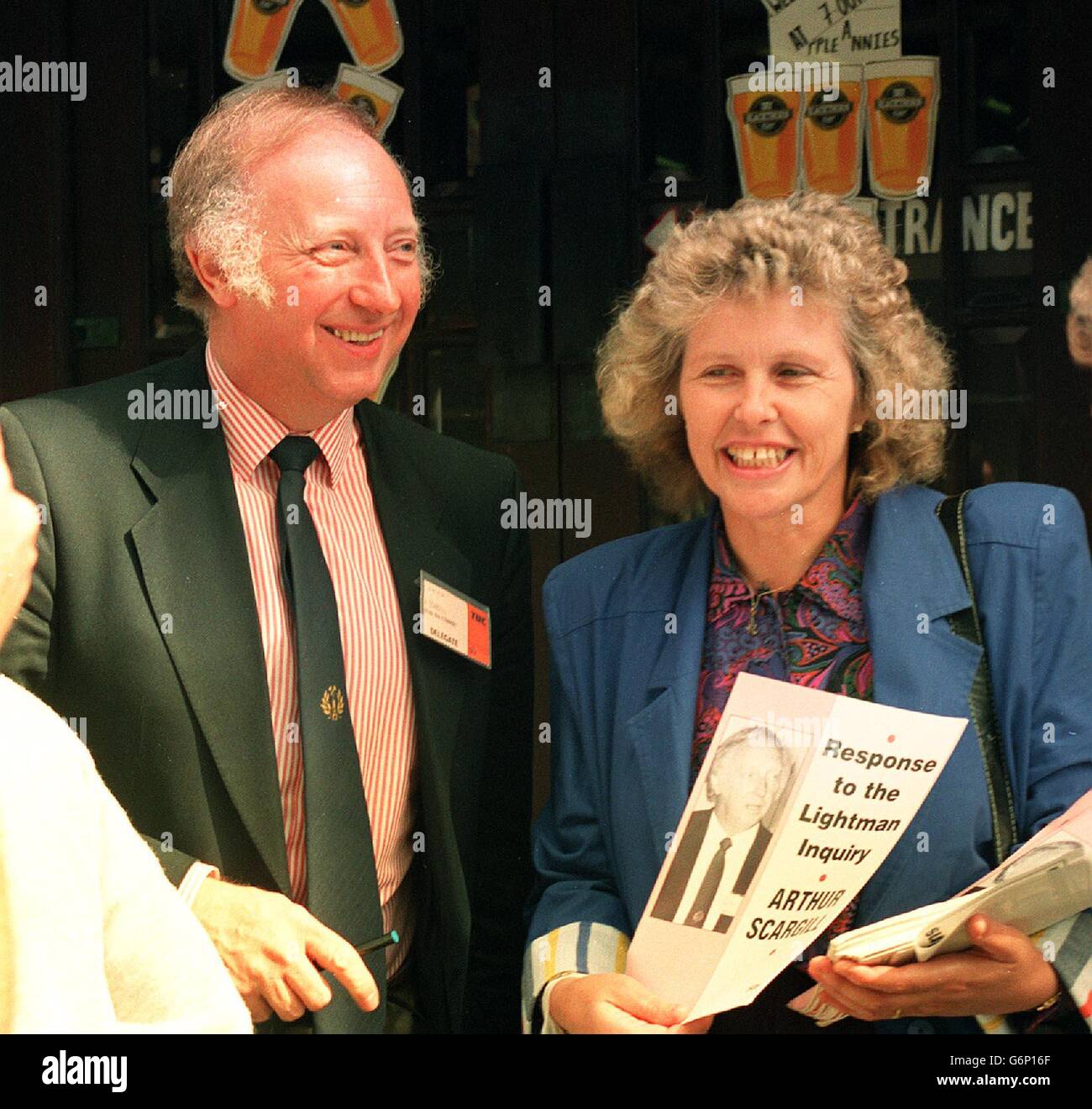 Wife of arthur scargill hi-res stock photography and images - Alamy