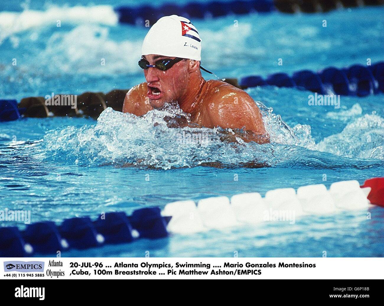 Atlanta Olympic Games - Swimming Stock Photo - Alamy