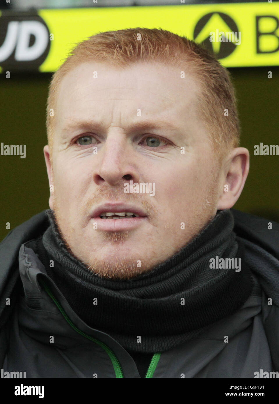 Celtic Manager Neil Lennon during the Scottish Premier League match at ...